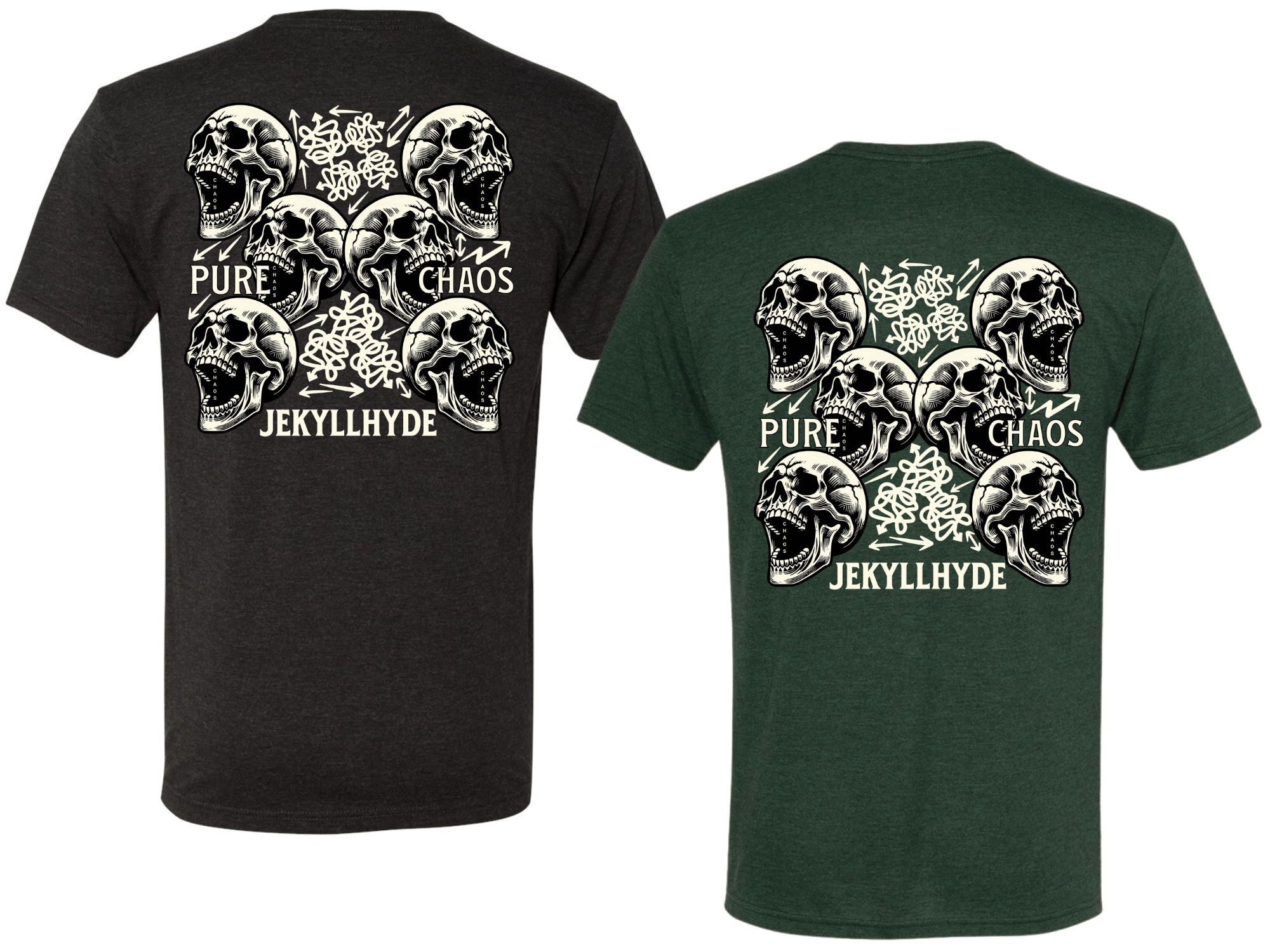 Pure Chaos t-shirt – Jekyllhyde Apparel
